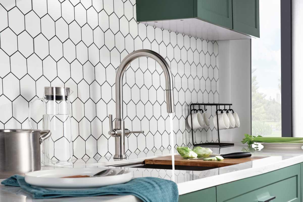 Velox™ Two Handle Kitchen Faucet | K.1800 | Flusso Faucets